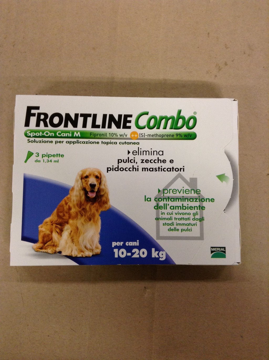 FRONTLINE COMBO DOG 10-20 M. 3P - DemetraShop