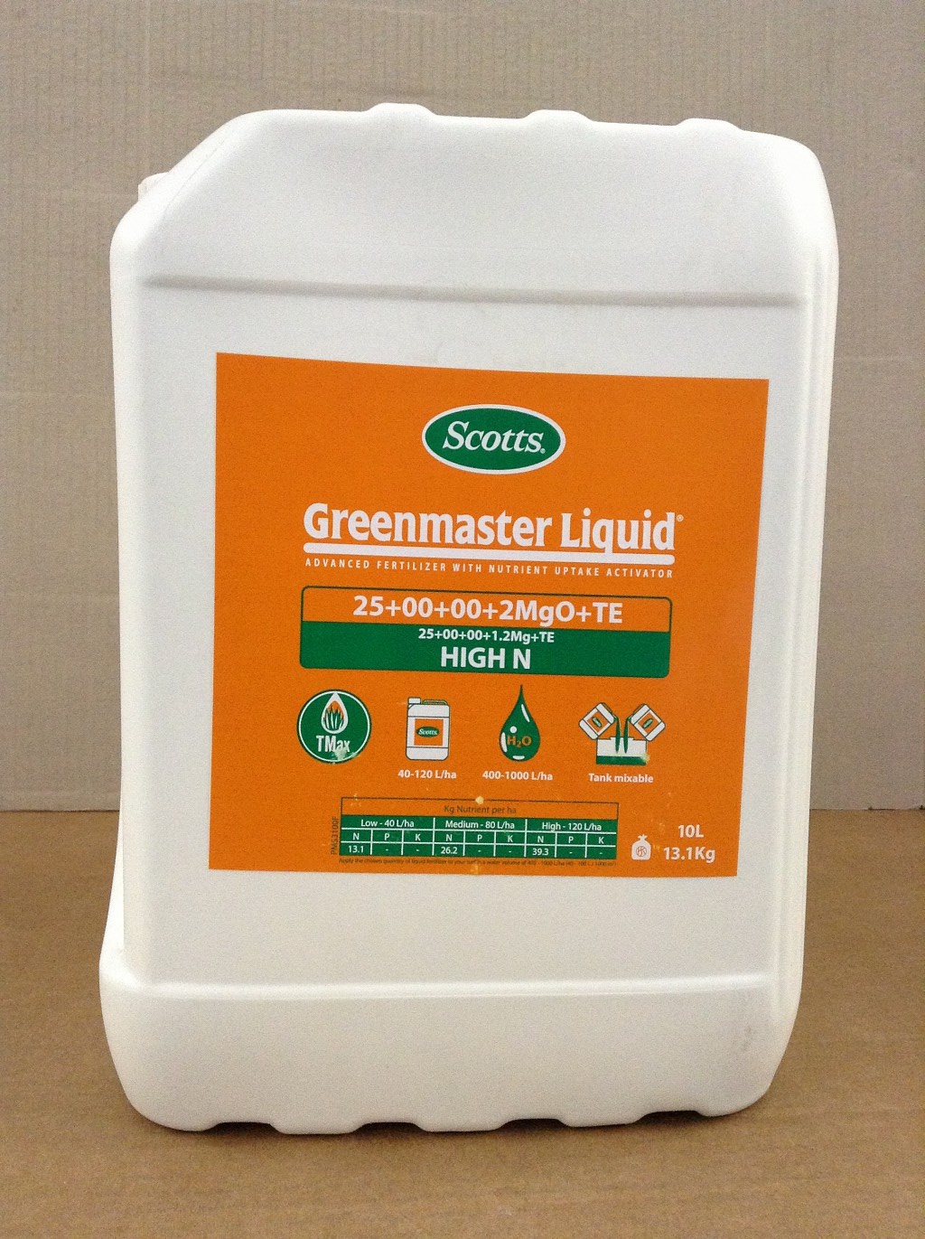 GREENMASTER LIQUID HIGH N LT.10 - DemetraShop